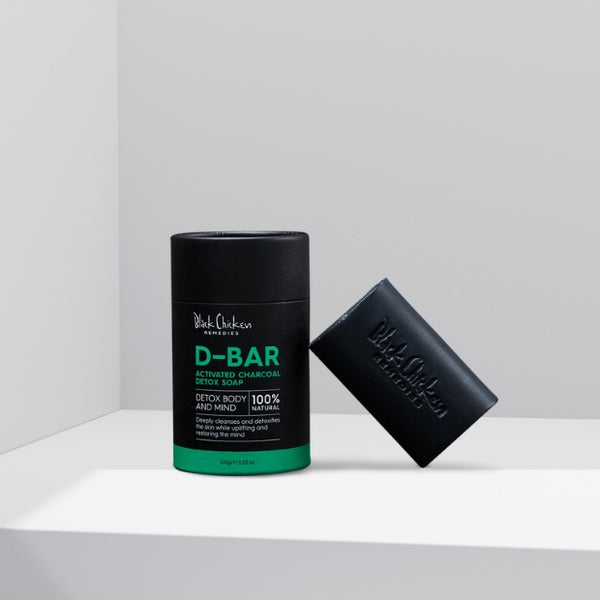 D-Bar - Activated Charcoal Detox Soap - Black Chicken Remedies