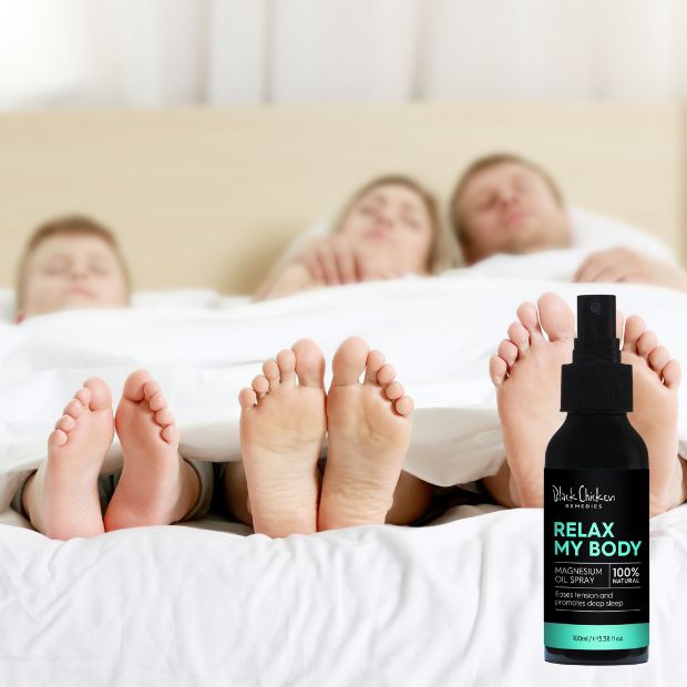 Relax My Body - Magnesium Oil Spray - Black Chicken Remedies